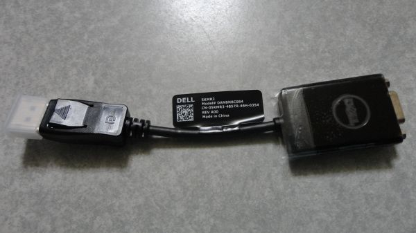 DELL DisplayPort VGA変換アダプタ 5KMR3 DANBNBC084(モニタ)｜売買されたオークション情報、yahooの商品 ...