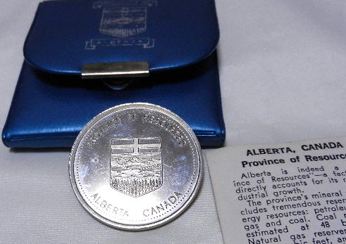 ALBERTA CANADA Province of Resources記念コインメダル(オセアニア)｜売買されたオークション情報、yahoo ...