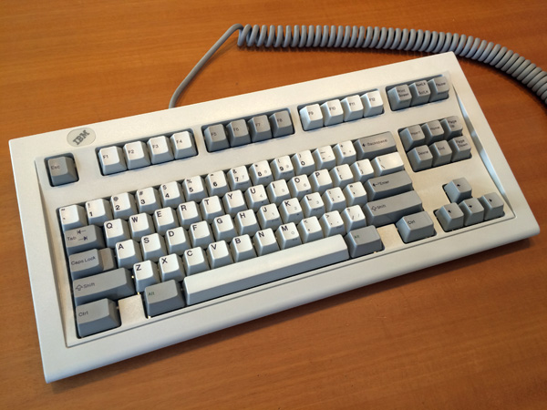 IBM Model M Space Saver 84-key 1392934(PS/2キーボード)｜売買されたオークション情報、yahooの ...
