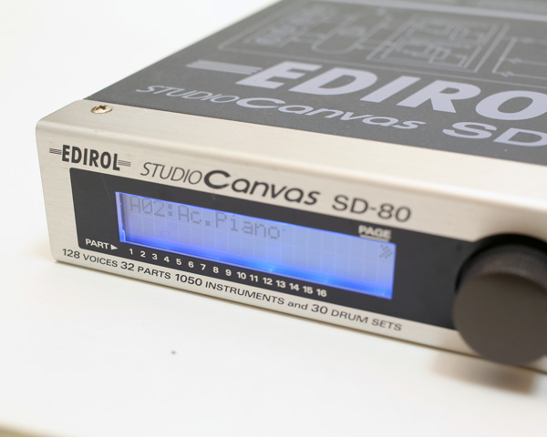 Roland EDIROL SD-80 MIDI音源 SD-90互換(音源モジュール)｜売買されたオークション情報、yahooの商品情報を ...