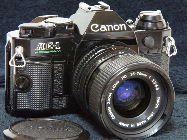 Canon AE-1P NewFD35-70F3.5-4.5ズームセット 作動確認済み(キヤノン)｜売買されたオークション情報、yahooの ...