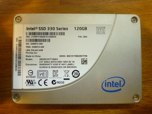 Intel SSD 330シリーズ 120GB C(64GB～)｜売買されたオークション情報、yahooの商品情報をアーカイブ公開 ...