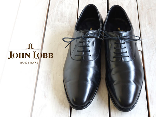 JOHN LOBB ジョンロブ GARNIER ガルニエ レザーシューズ 黒(靴)｜売買されたオークション情報、yahooの商品情報をアーカイブ公開 - オークファン（aucfan.com）