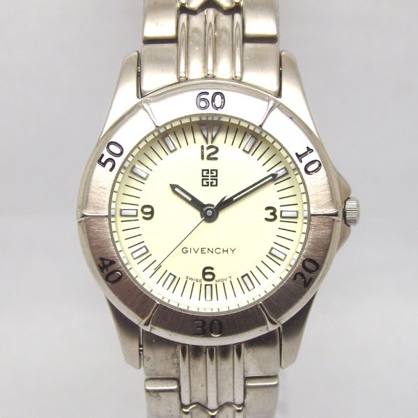 GIVENCHY ジバンシィ 腕時計 クォーツ レディース K-43 5(ジバンシイ)｜売買されたオークション情報、yahooの商品情報をアーカイブ公開 - オークファン（aucfan.com）