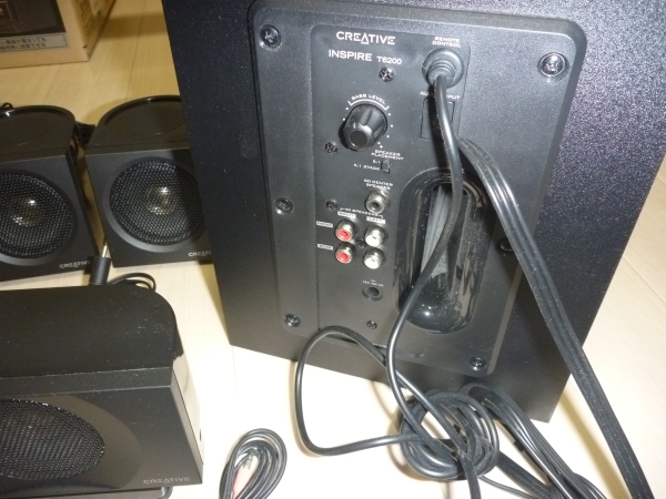 ジャンク クリエイティブ CREATIVE INSPIRE T6200 5.1ch PC用(サラウンド)｜売買されたオークション情報、yahooの商品情報をアーカイブ公開 - オークファン ...