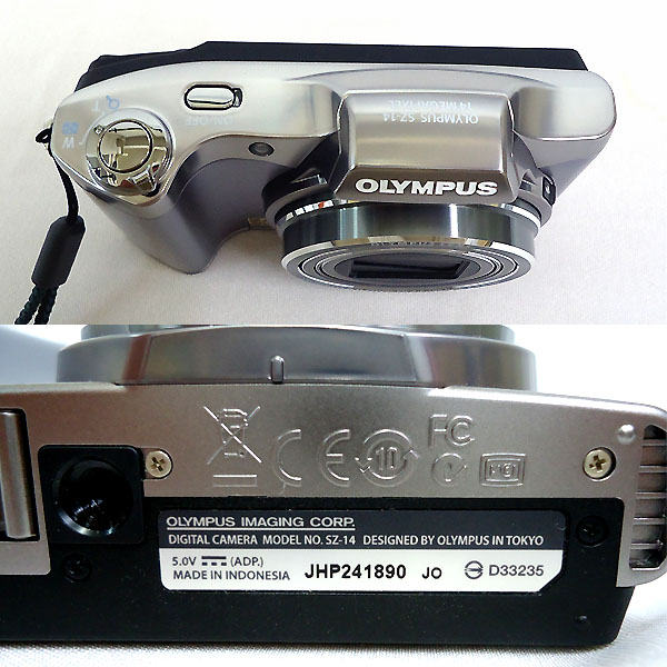 OLYMPUS【SZ-14】オリンパス デジタルカメラ USB-ACアダプタ欠品