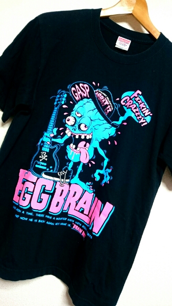 稀少良品 EGG BRAIN×SABBAT13 BRAIN BOY Tシャツ M ELLEGARDEN(Tシャツ)｜売買されたオークション情報、yahooの商品情報をアーカイブ公開 ...