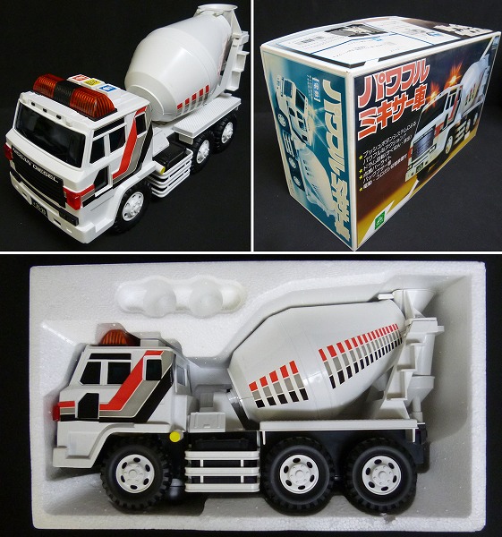 L502 当時物 アルプス パワフルミキサー車 ショベルカー 電動(乗り物)｜売買されたオークション情報、yahooの商品情報をアーカイブ公開 ...