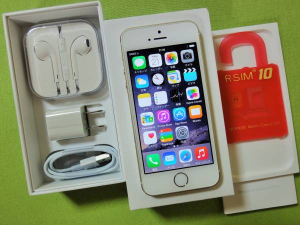 SIMフリー可 iPhone 5S ゴールド 32GB 格安SIM MVNO 海外利用可(アップル)｜売買されたオークション情報、yahooの ...
