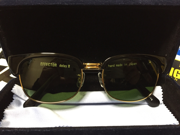 EFFECTOR エフェクター delay2 黒×金(ナイロール、ハーフリム)｜売買されたオークション情報、yahooの商品情報をアーカイブ公開 - オークファン（aucfan.com）