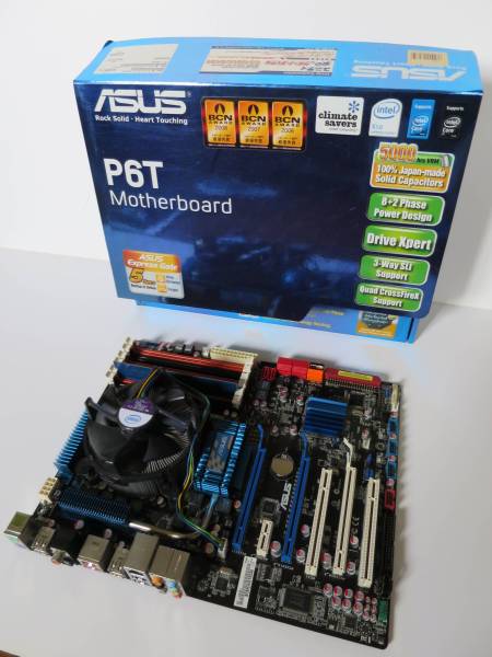 ASUS P6T X58 LGA1366 +CPU Corei7 920 ジャンク(ASUSTeK)｜売買されたオークション情報、yahooの ...