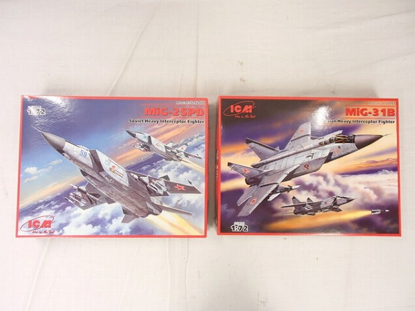 未組 ICM 1/72 72171 MiG-25PD 72151 MiG-31B /プラモ 梱0.2(その他)｜売買されたオークション情報 ...