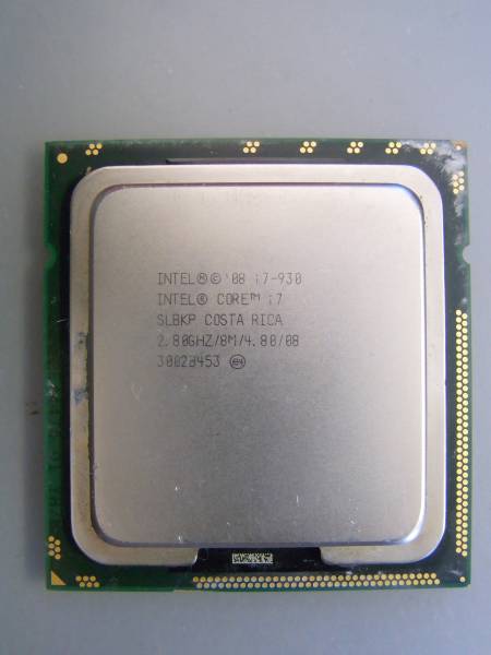 CPU Intel Core i7-930 SLBKP COSTA RICA 2.80GHZ /8M /4.80(Core i7)｜売買された ...
