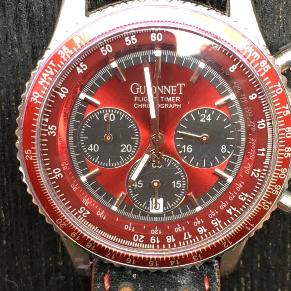 GUIONNET FLIGHT TIMER フライトタイマー メンズ腕時計/BR900/(その他)｜売買されたオークション情報、yahooの ...