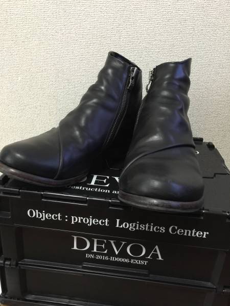 DEVOA 2015AW GUIDI カーフレザーサイドジップブーツ(26.5cm)｜売買されたオークション情報、yahooの商品情報をアーカイブ公開 - オークファン（aucfan.com）