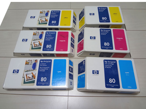 インク HP80/シアン マゼンタ イエロー/6箱/ジャンク094(HP)｜売買されたオークション情報、yahooの商品情報をアーカイブ公開 ...