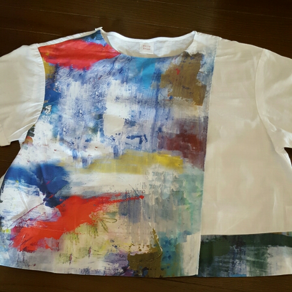 ビュルデサボン 水彩画ブラウス peu pres ミナペルホネン(ミナ ペルホネン)｜売買されたオークション情報、yahooの商品情報をアーカイブ公開 - オークファン（aucfan.com）