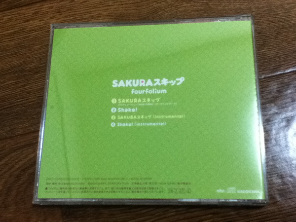 SAKURAスキップ fourfolium NEW GAME(アニメソング一般)｜売買されたオークション情報、yahooの商品情報をアーカイブ公開 - オークファン（aucfan.com）
