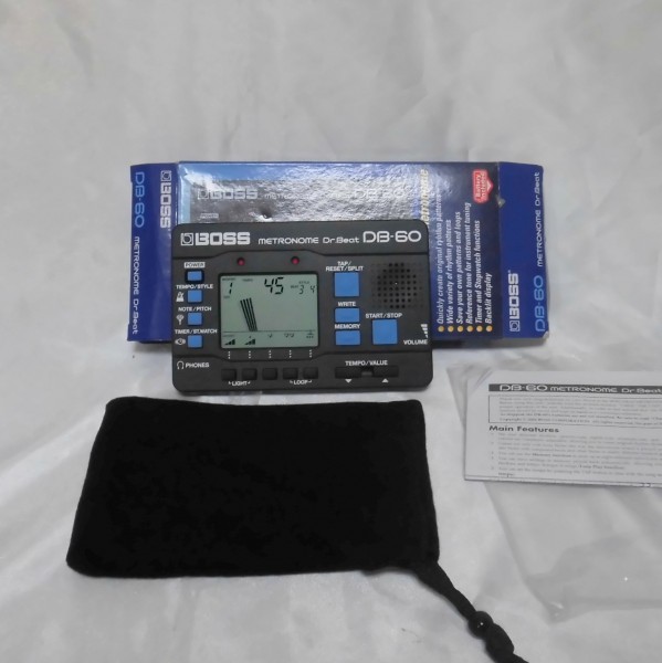動作確認のみ BOSS DB-60 多機能電子メトロノーム Dr.Beat(メトロノーム)｜売買されたオークション情報、yahooの商品情報を ...