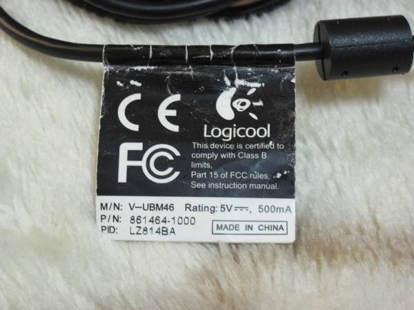 Logicool V-UBM46 Qcam Pro 9000 ロジクール ウェブカメラ(30万画素～)｜売買されたオークション情報、yahoo ...