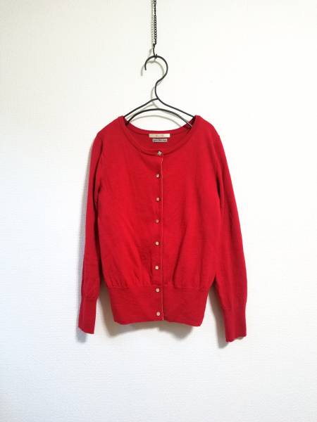 spick&span スピック&スパン ウール ニット アンサンブル 赤(セーター)｜売買されたオークション情報、yahooの商品情報をアーカイブ公開 - オークファン（aucfan.com）