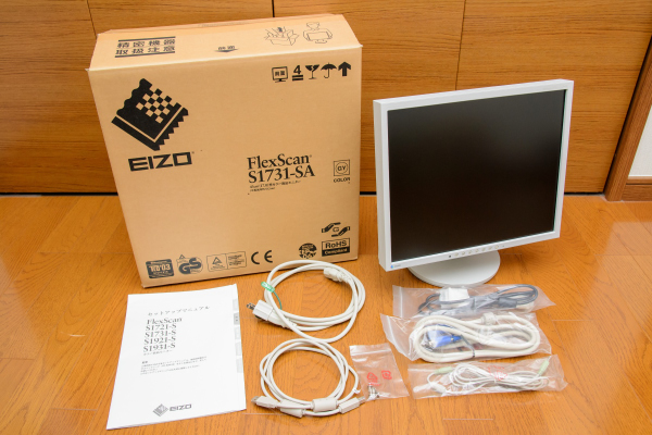 17インチ液晶モニター ナナオ EIZO FlexScanS1731-SA使用3279h(17インチ～)｜売買されたオークション情報、yahooの商品情報をアーカイブ公開 - オークファン ...