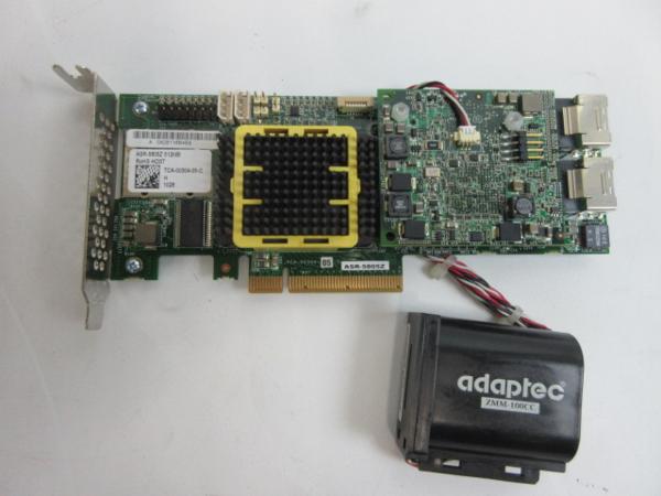 Adaptec RAID ASR-5805Z 512m RoHS Lowpo(SCSIカード)｜売買されたオークション情報、yahooの商品 ...
