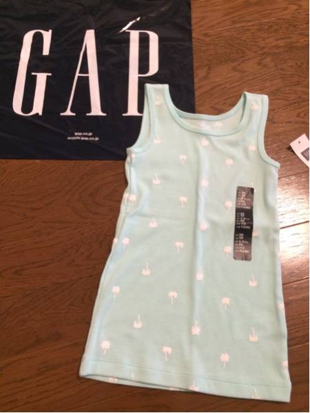 タグ付 GapKids ノースリーブ 110 かわいいインナーにも(半袖Tシャツ)｜売買されたオークション情報、yahooの商品情報をアーカイブ公開 - オークファン（aucfan.com）