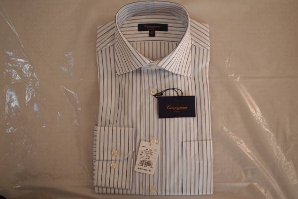 カミチッシマ Camicissima MILANO 38-82 SLIM FIT 大丸松坂屋 綿100% ワイシャツ 4(Mサイズ)｜売買されたオークション情報、yahooの商品情報を ...