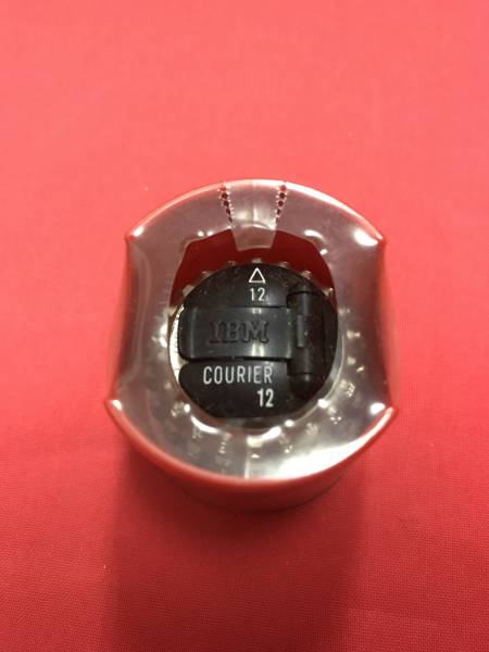 純正 IBM電子タイプライター 活字ボール COURIER 12(タイプライター)｜売買されたオークション情報、yahooの商品情報を ...