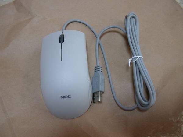 NEC USB汎用 マウス ＜ ＞(白)｜売買されたオークション情報、yahooの商品情報をアーカイブ公開 - オークファン（aucfan.com）