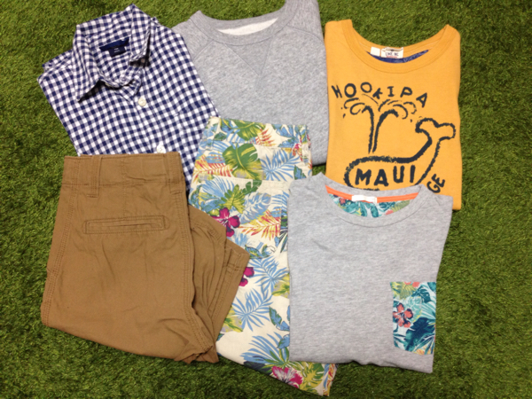 GAP H&M GU LIME.INC wガーゼシャツ Tシャツ ハーフパンツ6点セット130 140(セット、まとめ売り)｜売買されたオークション情報、yahooの商品情報をアーカイブ公開 ...