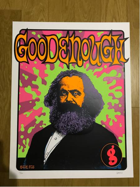 超 GOODENOUGH KOZIK グッドイナフ コジック シルクスクリーン ポスター 500枚限定(シルクスクリーン)｜売買されたオークション情報、yahooの商品情報をアーカイブ公開 ...