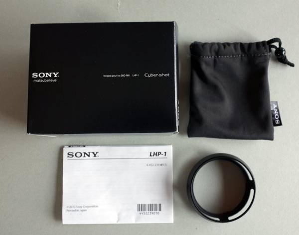 SONY LHP-1 ソニー純正 レンズフード LHP-1 DSC-RX1 RX1R RX1RM2用(ソニー)｜売買されたオークション情報 ...