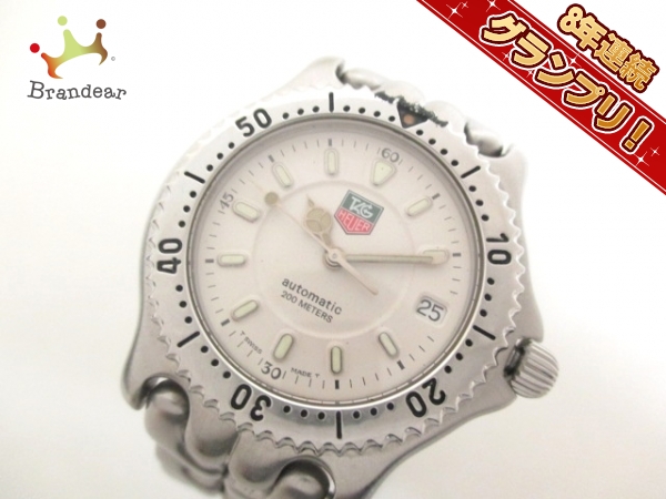 TAG Heuer タグホイヤー 腕時計 S89.706E メンズ 白(タグ・ホイヤー)｜売買されたオークション情報、yahooの商品情報をアーカイブ公開 - オークファン（aucfan.com）