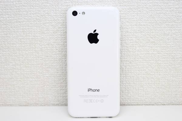 ⑨SoftBank ソフトバンク Apple アップル iPhone 5C 16GB A1456 ME541J/A ホワイト 判定 ジャンク ...