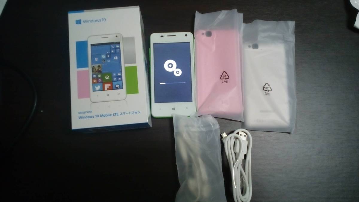 geanee WPJ40-10-WH Windows 10mobile LTE対応スマートフォン(海外用)｜売買されたオークション情報 ...