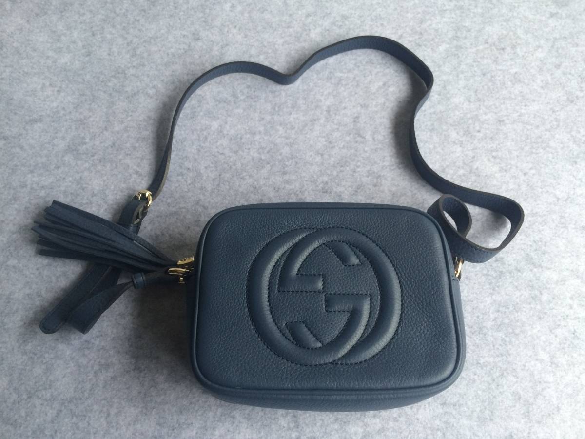 ファッション GUCCI グッチ ショルダーバッグ ブルー BLUE(その他)｜売買されたオークション情報、yahooの商品情報をアーカイブ公開 - オークファン（aucfan.com）