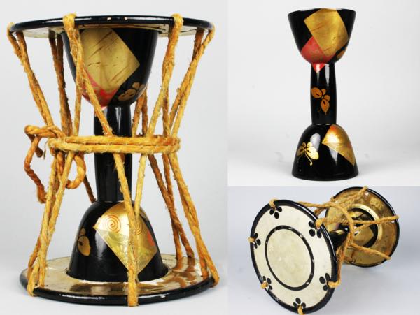 昊 明治時代 本金蒔絵 和楽器/能楽/雅楽/鼓/小鼓胴 箱付 H60Hs(鼓)｜売買されたオークション情報、yahooの商品情報をアーカイブ ...