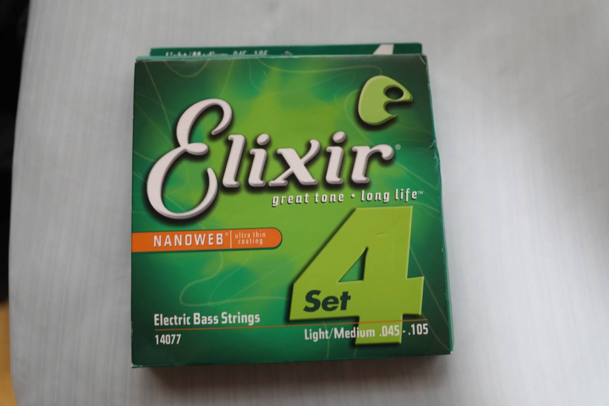 Elixir ベース弦 Long Scale Light/Medium .045-.105 #14077 エリクサー(エレキベース弦)｜売買されたオークション情報、yahooの商品情報を ...