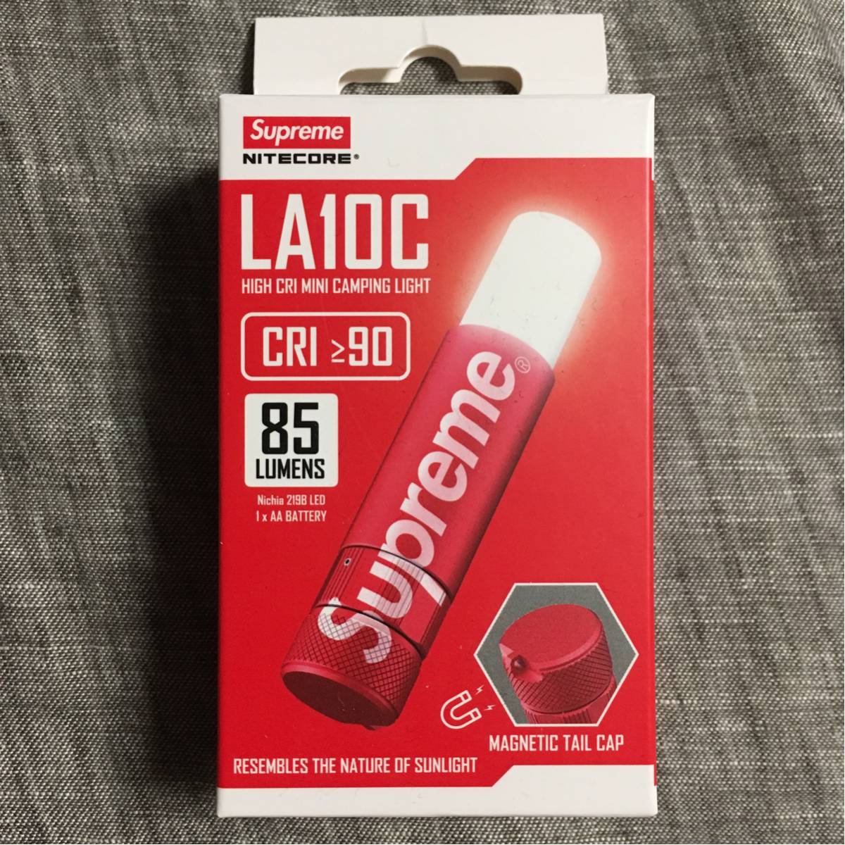 supreme ライト ミニフラッシュライト 赤 NITECORE MINI FLASHLIGHT(シュプリーム)｜売買されたオークション情報 ...