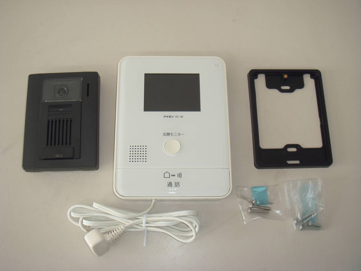 〇 16 アイホン株式会社 インターホン KD-1M JE-DAB セット 付属品付(インターホン、ドアホン)｜売買されたオークション情報 ...