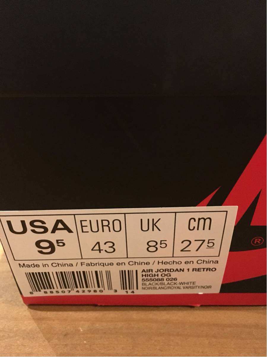 国内正規品 NIKE AIR JORDAN 1 RETRO HIGH OG TOP3 27.5cm(27.5cm)｜売買されたオークション情報 ...