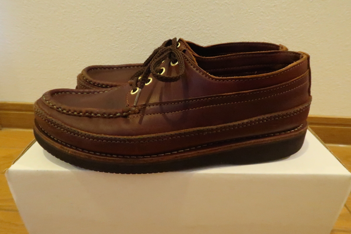 ラッセルモカシン チャッカ オネイダ oneida russell moccasin 7.5 ダブルモカシン(7.5インチ)｜売買された ...