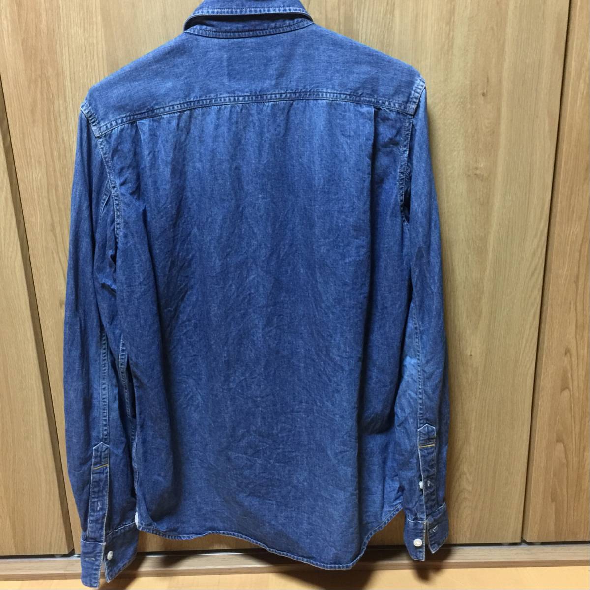 RAINMAKER KYOTO デニムシャツ(Mサイズ)｜売買されたオークション情報、yahooの商品情報をアーカイブ公開 - オークファン（aucfan.com）