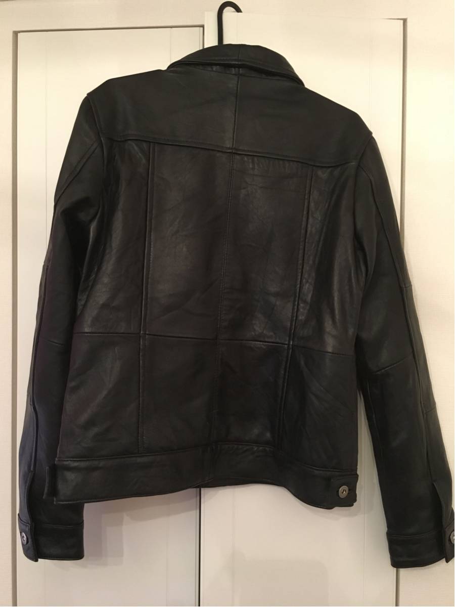 roshell ロシェル 本革 レザージャケット M 3rd デニムジャケットタイプ gジャンタイプ jiggys shop ジギーズショップ ...