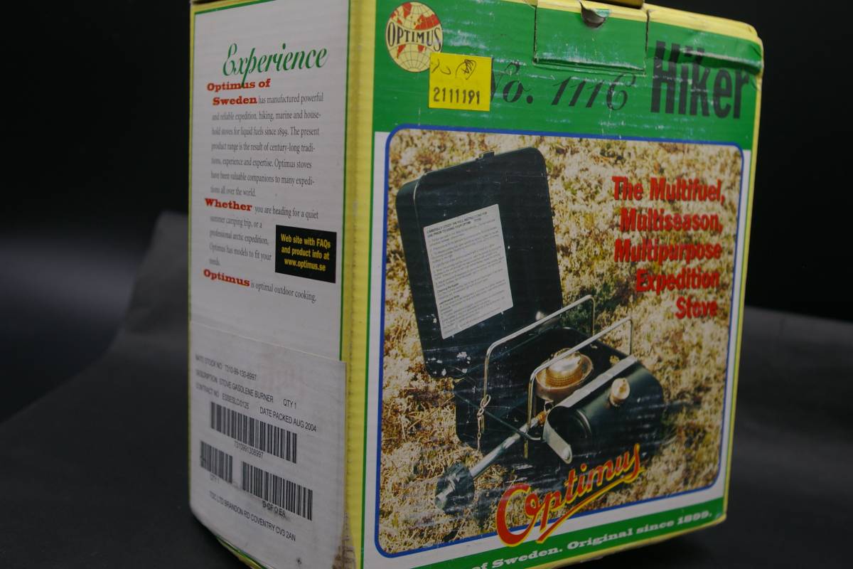 オプティマス 111C ハイカー コブラバーナー Optimus NATO軍備品 / ENDERS PRIMUS エンダース プリムス ...