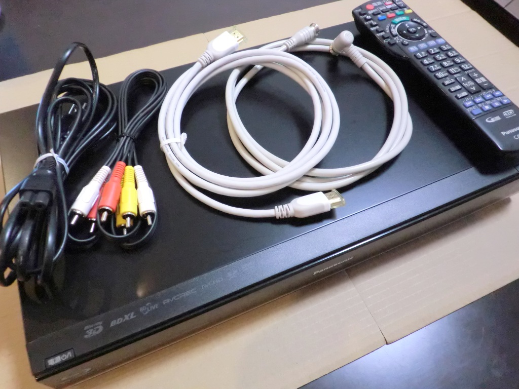 パナソニック CATV STB TZ-BDT910P HDD500GB DVD BD リモコンHDMI付き 動作確認(パナソニック)｜売買されたオークション情報、yahooの商品情報を ...