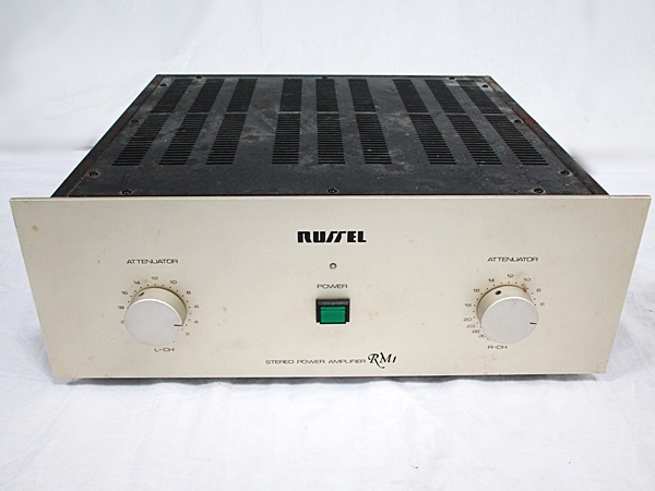 19/135-02 RUFFEL ラッフェル オーディオパワーアンプ RM1 AV機器(一般)｜売買されたオークション情報、yahooの商品情報をアーカイブ公開 - オークファン（aucfan ...