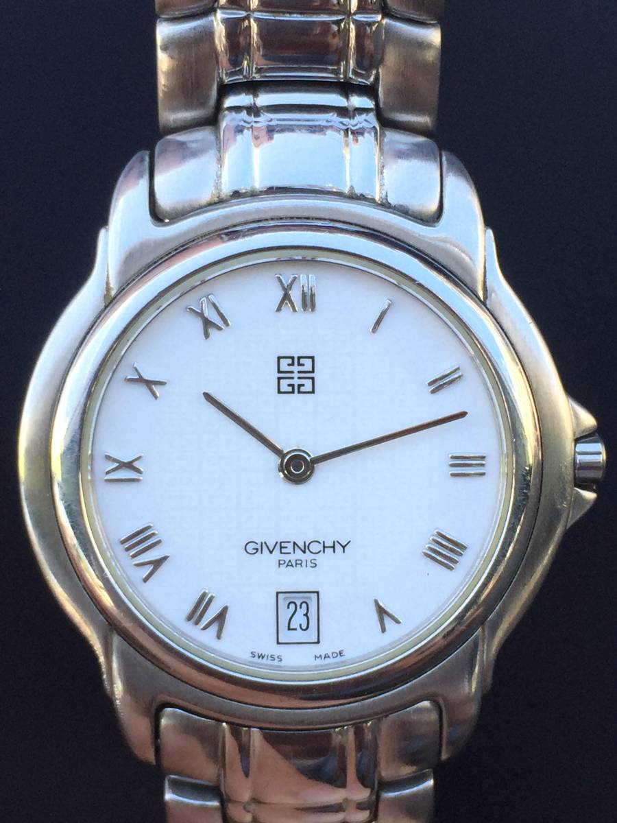 GIVENCHY PARIS ジバンシイ SAPPHIRE 5ATM SWISS MADE(ジバンシイ)｜売買されたオークション情報 ...